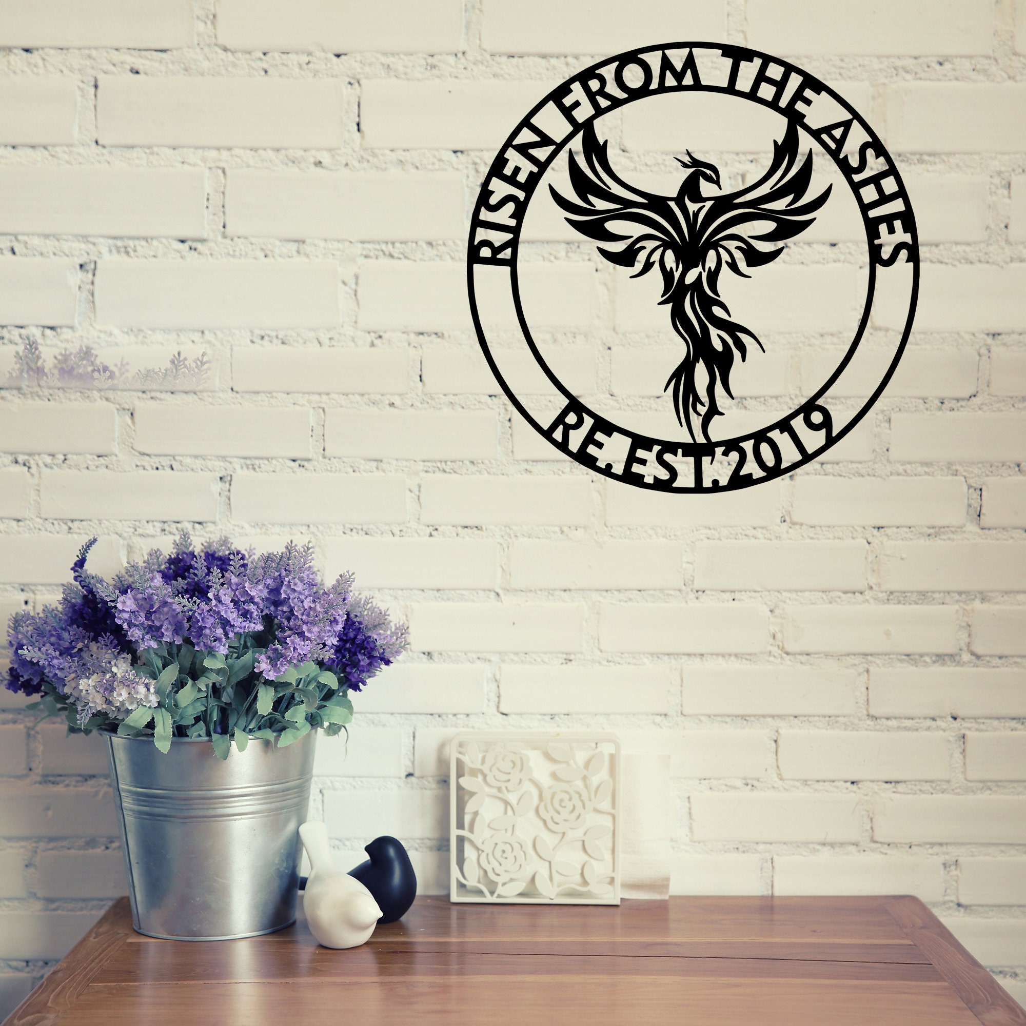 Custom Phoenix Metal Wall Signs-personalized Phoenix Metal Wall Art ...