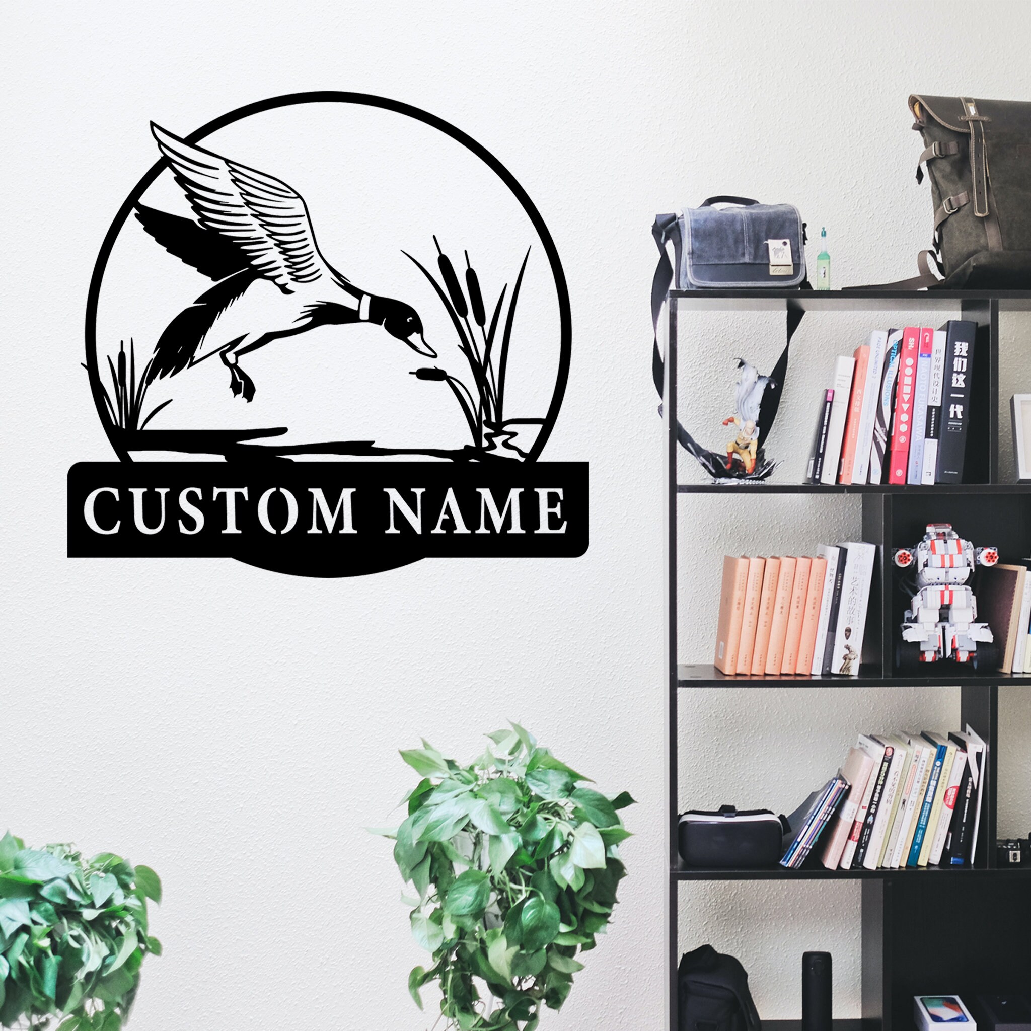Custom Duck Metal Wall Sign-personalized Duck Metal Wall - Etsy