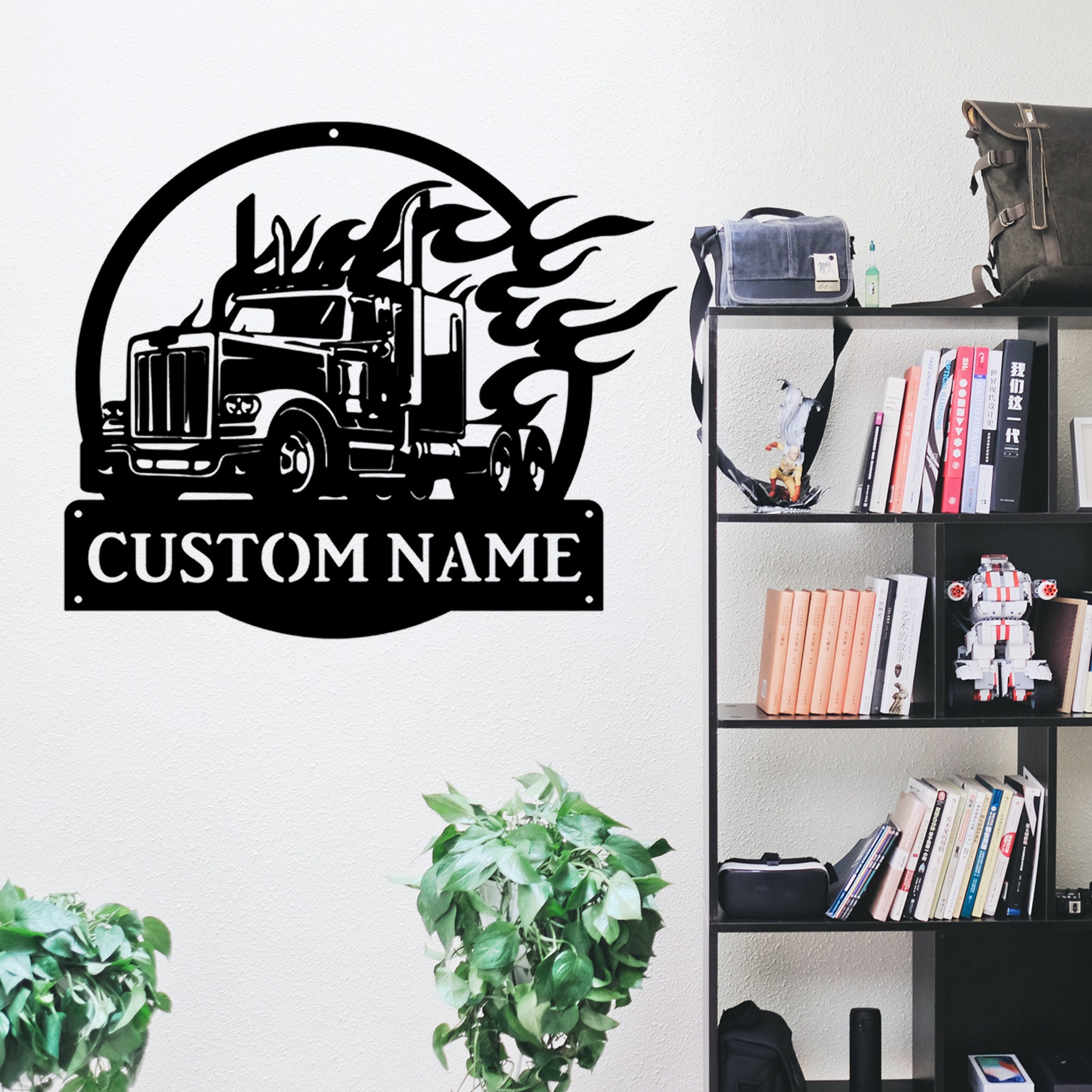 Custom Truck Metal Wall Sign-personalized Truck Metal Wall - Etsy