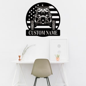 Custom Atv Metal Wall Sign-personalized Atv Metal Wall Art-atv Metal ...