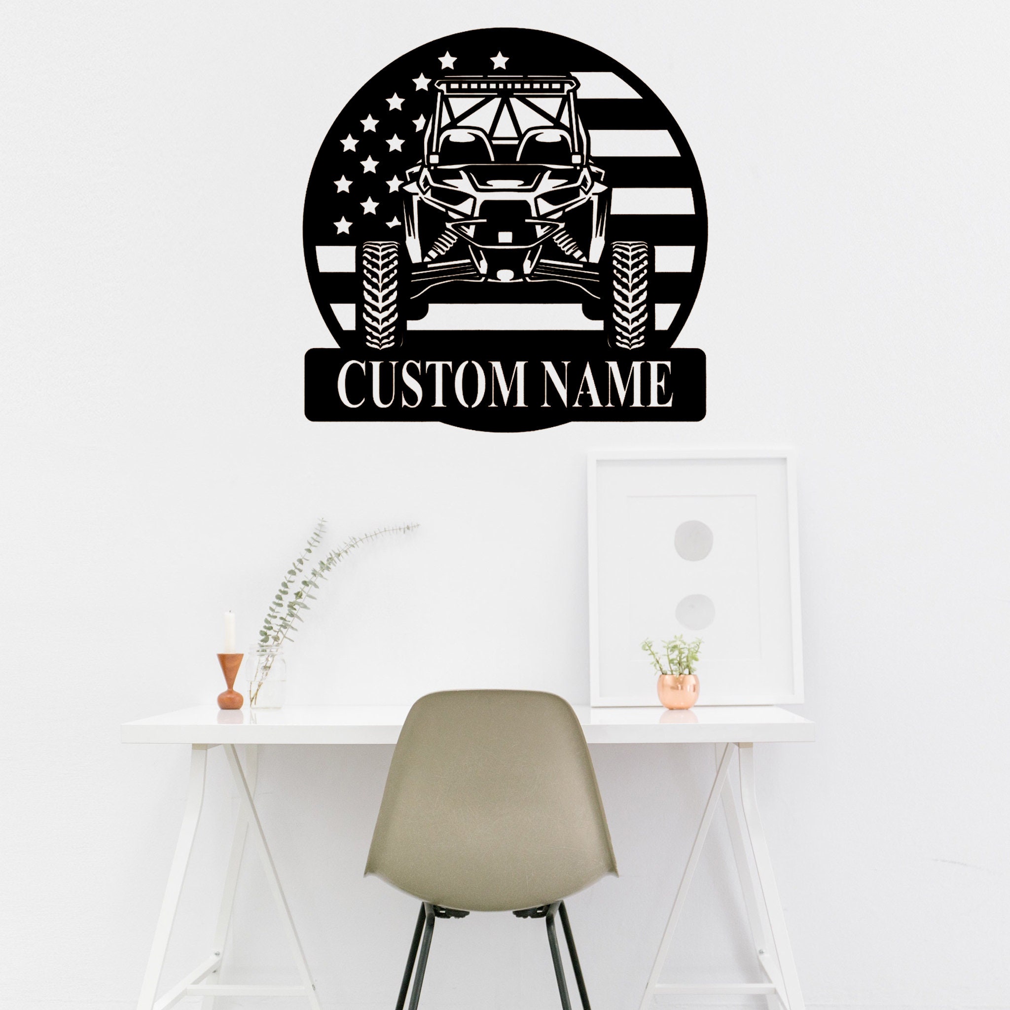 Custom Atv Metal Wall Sign-personalized Atv Metal Wall Art-atv - Etsy
