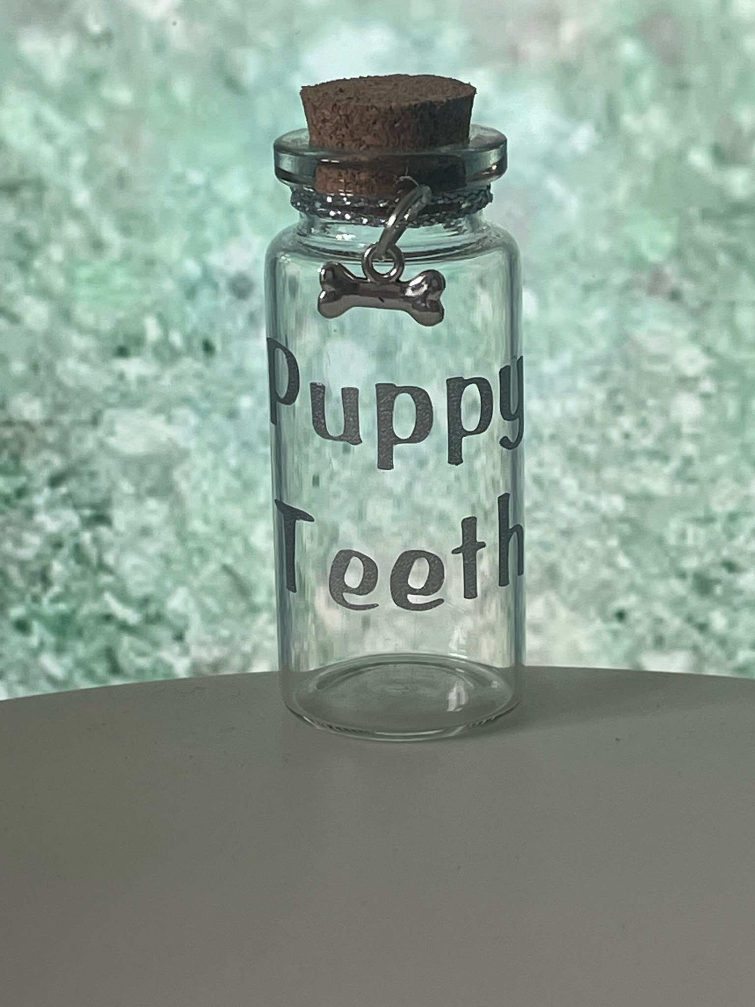 Puppy Teeth Bottle Puppy Tooth Storage Mini Glass Bottle. - Etsy