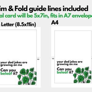 Printable Dad Joke Father's Day Card // Funny Father's | Etsy