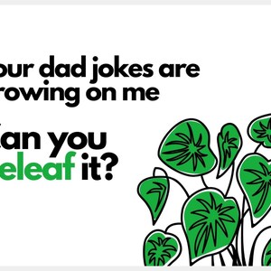 Printable Dad Joke Father's Day Card // Funny Father's | Etsy