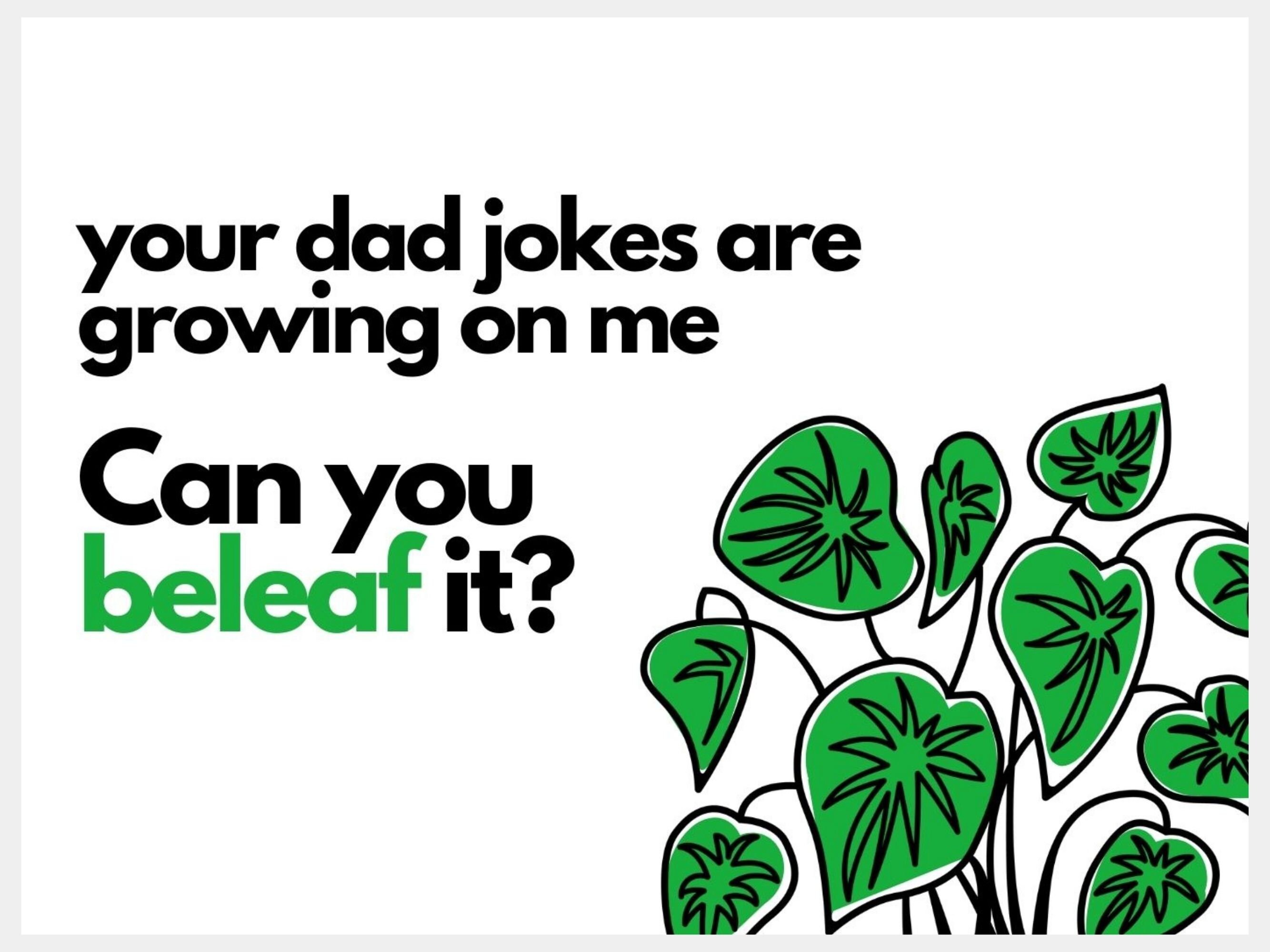 Printable Dad Joke Father's Day Card // Funny Father's Day Cards ...