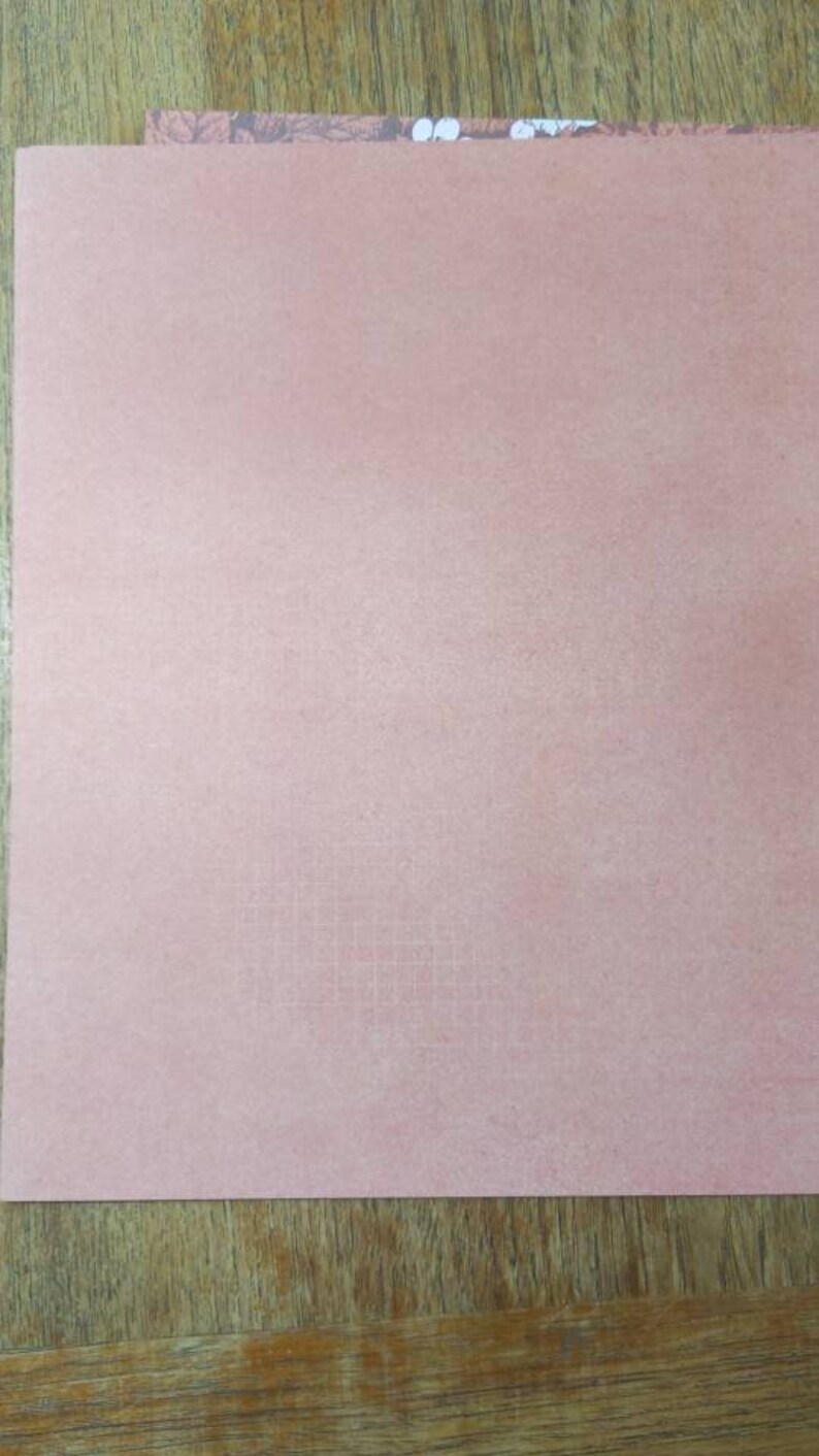 12 X 12 Flower Cardstock Sheets With Rust Colored Accent Cardstock ...