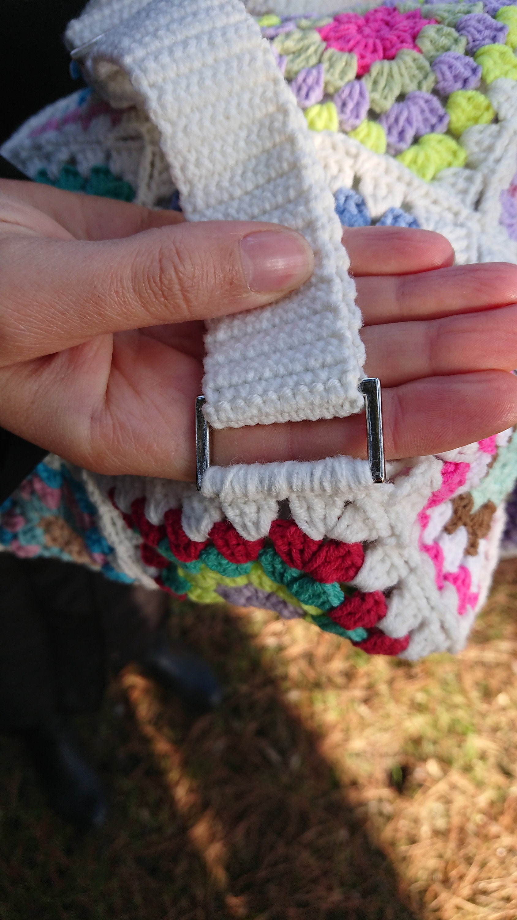 Granny Square Backpack, Granny Square Boho Backpack, Retro Bag, Hippie ...