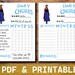 Frozen Chore Chart | Kids Responsibility List (printable PDF) - Etsy Canada