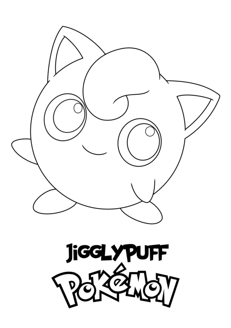 Pokemon Digital Coloring Book | 151 Pokemon | Kids Coloring Book - Etsy