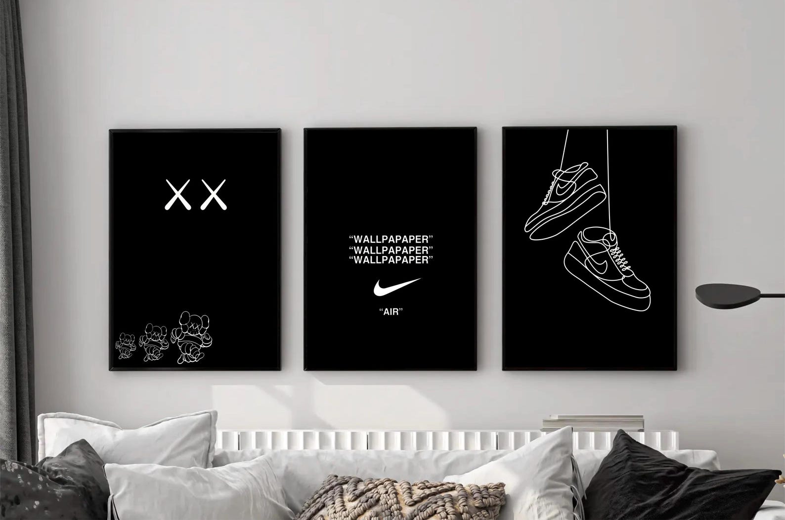Hypebeast Sneaker Poster Set of 3, Sneaker Prints Set ,hypebeast Shoe ...