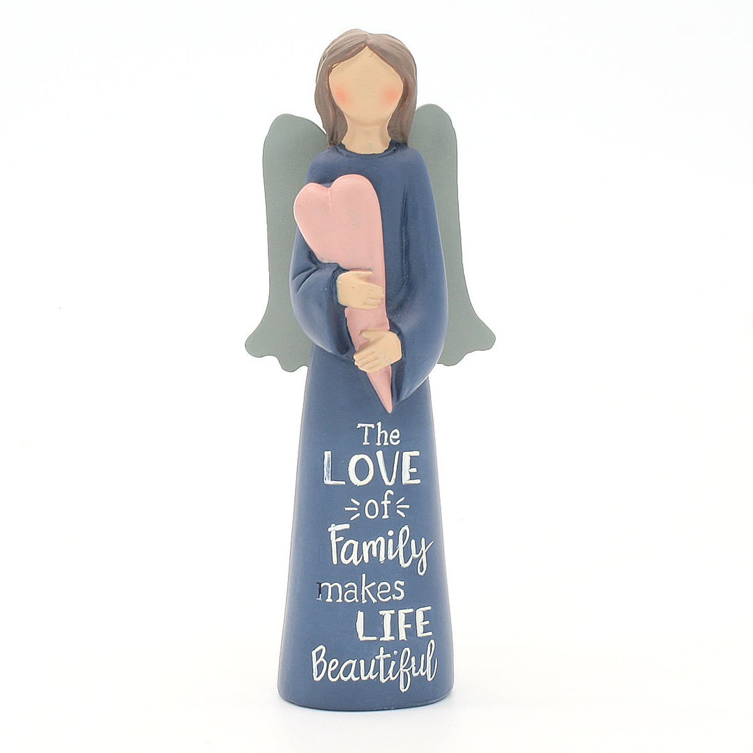 Angel Ornament, Sentiment Angel Figure, Angel Gift for Family, Sister ...