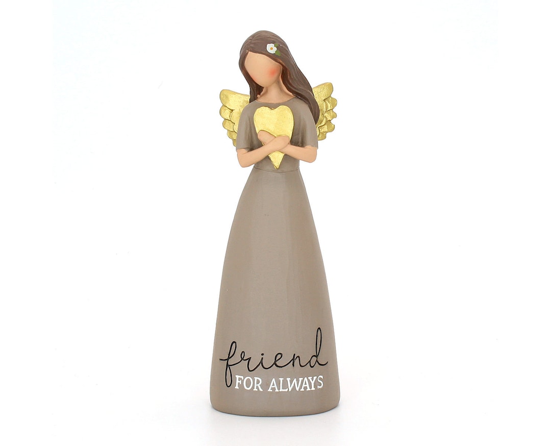 Angel Ornament, Sentiment Angel Figure, Angel Gift for Friend, Best ...