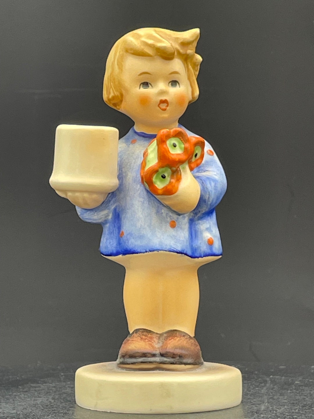 Hummel Girl With Nosegay Advent Candleholder 115 - Etsy