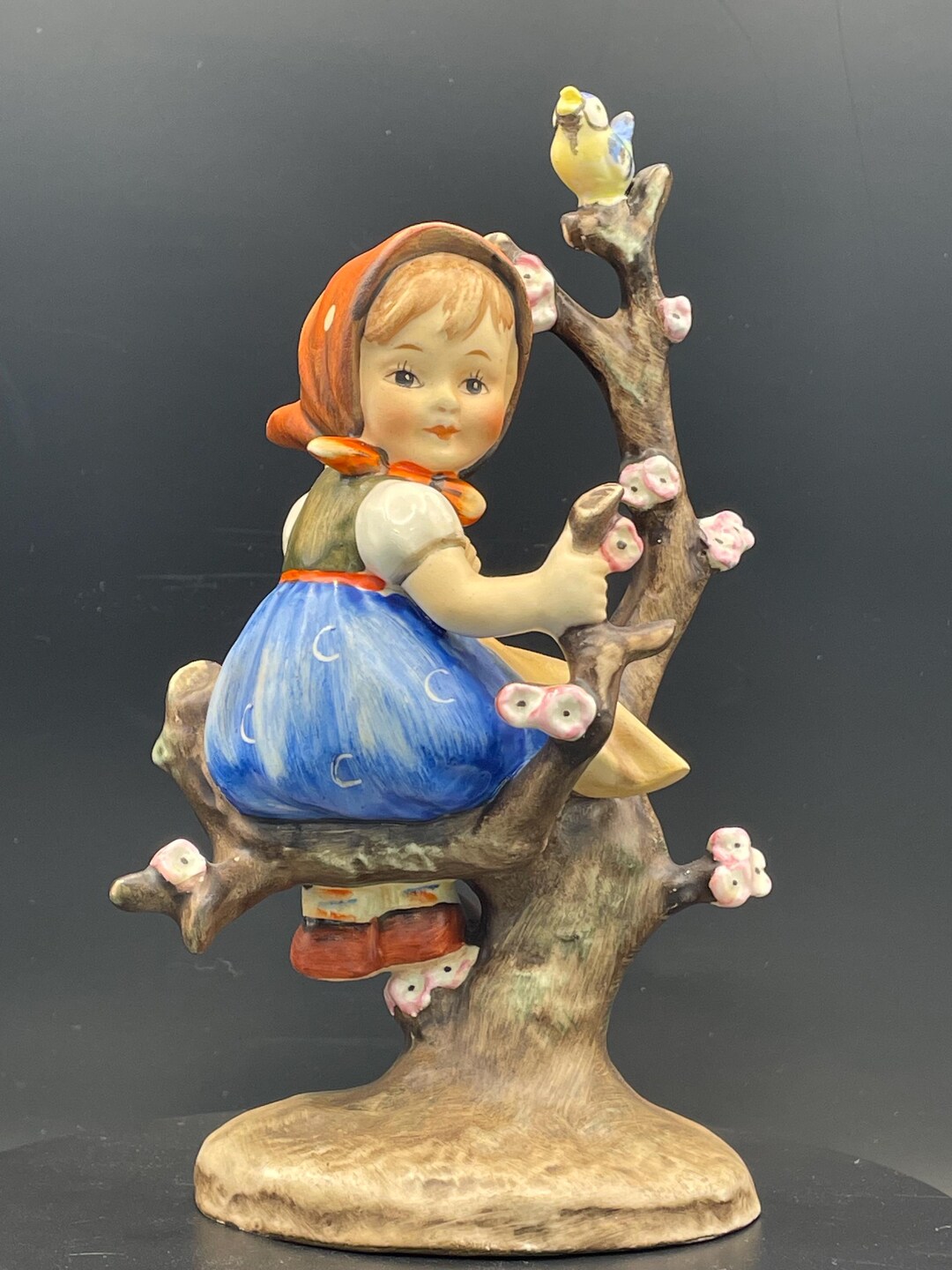 Hummel Apple Tree Girl 141 Tree Trunk Base TMK1 Perfect Condition Rare ...