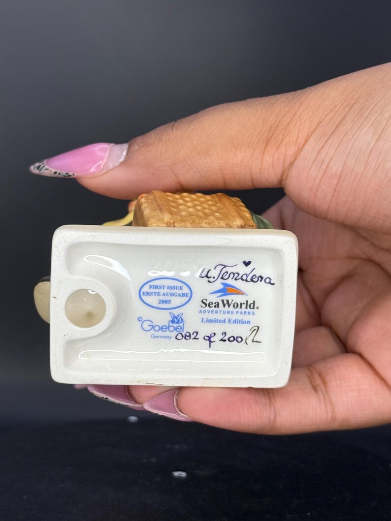 NIB Hummel Merry Wandress 3059 Limited Edition Sea World Backstamp #’D ...