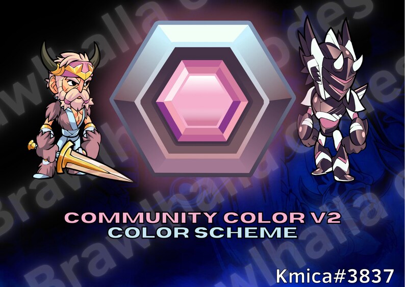 Brawlhalla Codes 10x Community Colors V2 Color Scheme Unlocks for a ...