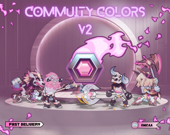 Brawlhalla Codes | 65x Community Colors V2 Color Scheme | Unlocks for ...