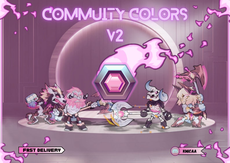 Brawlhalla Codes | 65x Community Colors V2 Color Scheme | Unlocks for ...