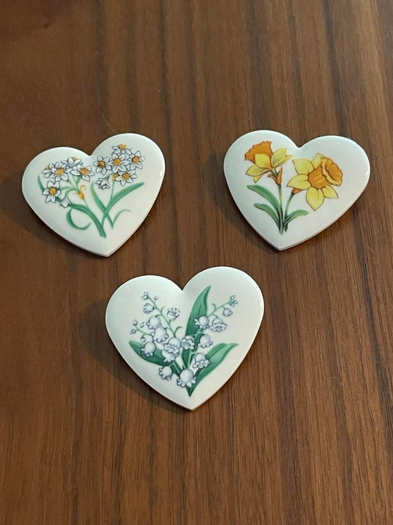 Vintage avon heart - Gem