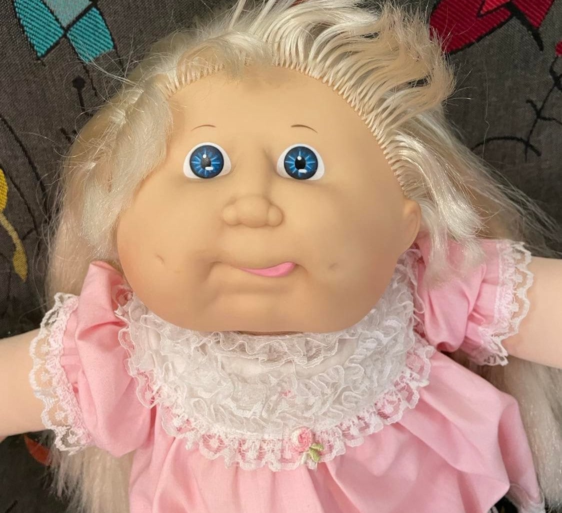 Cabbage Patch Cornsilk Girl With Tongue Out - Etsy