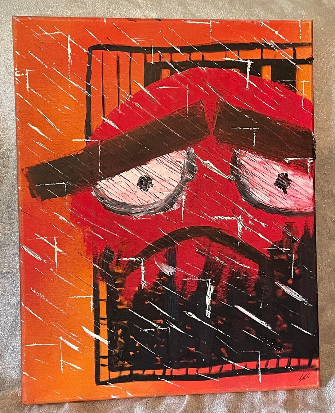 Signed Original Acrylic Painting by Contemporary Artist James Colvin - Etsy