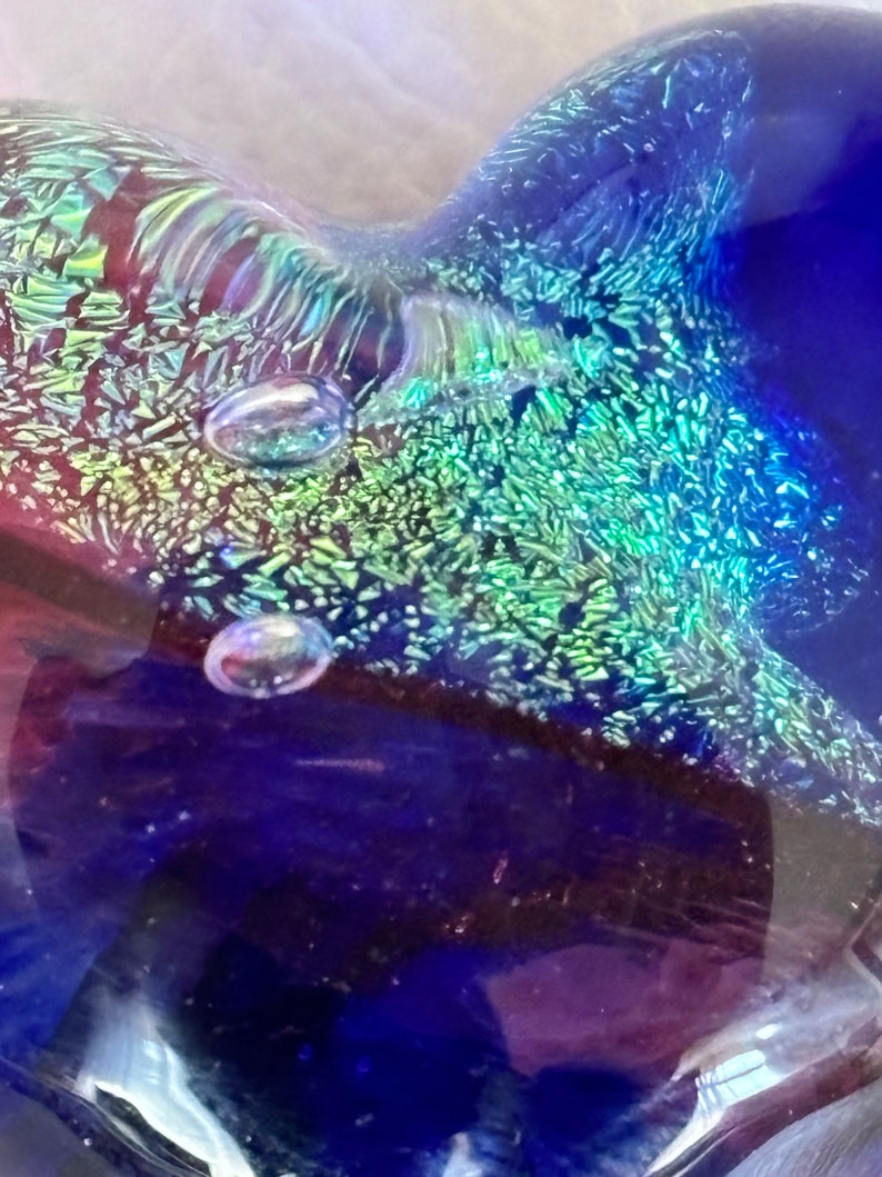 RARE Stunning Robert Held Art Glass Heart - Etsy