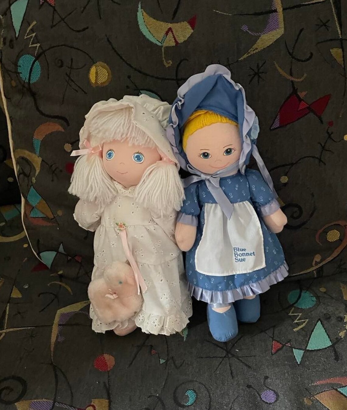1982 Amtoy Doll With Cat and Blue Bonnet Sue - Etsy