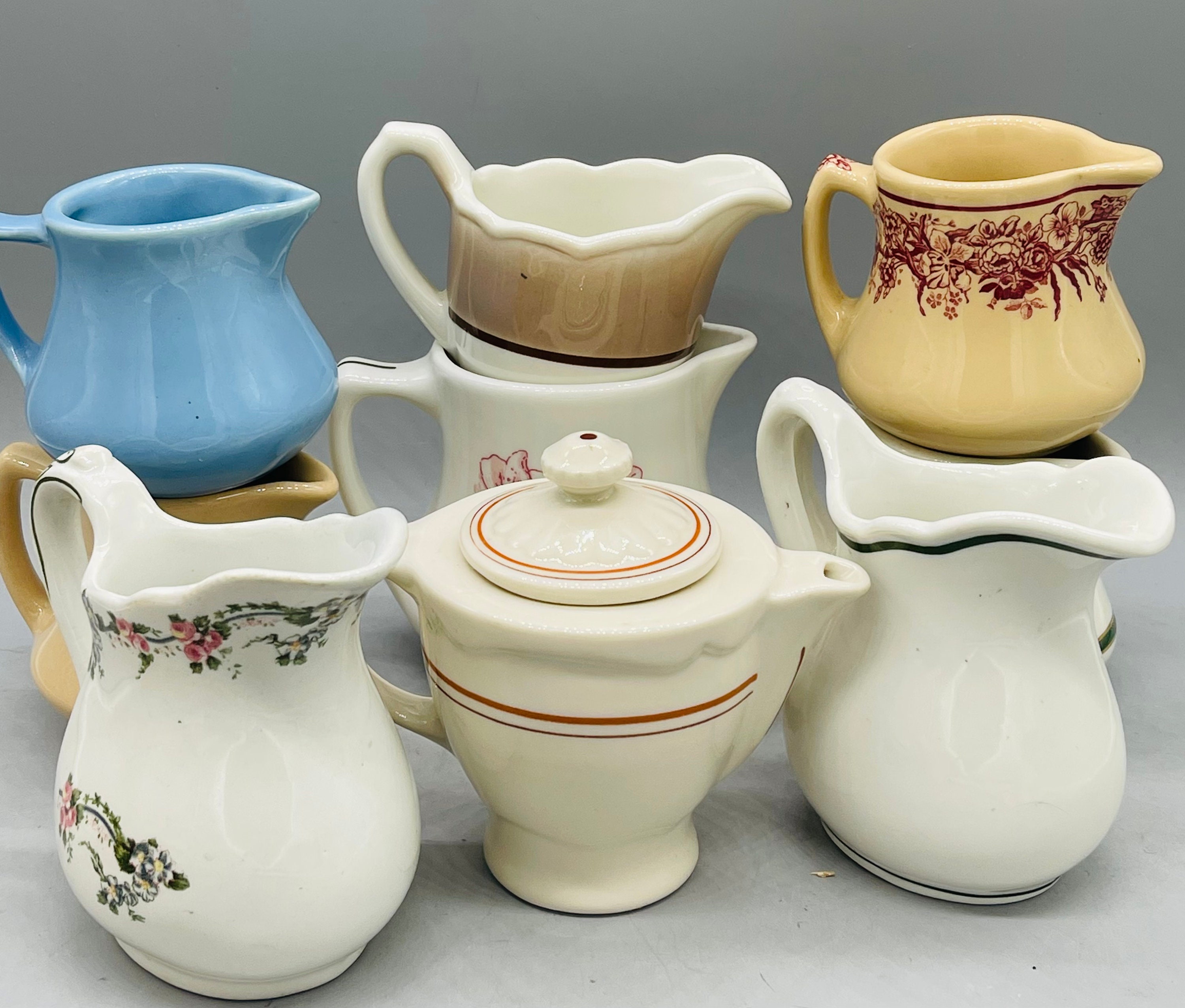Vintage Restaurant Ware Creamers Sold Individually - Etsy