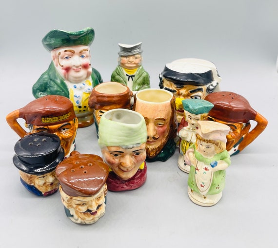 Toby or Toby Inspired Shakers and Creamers Sold Individually - Etsy