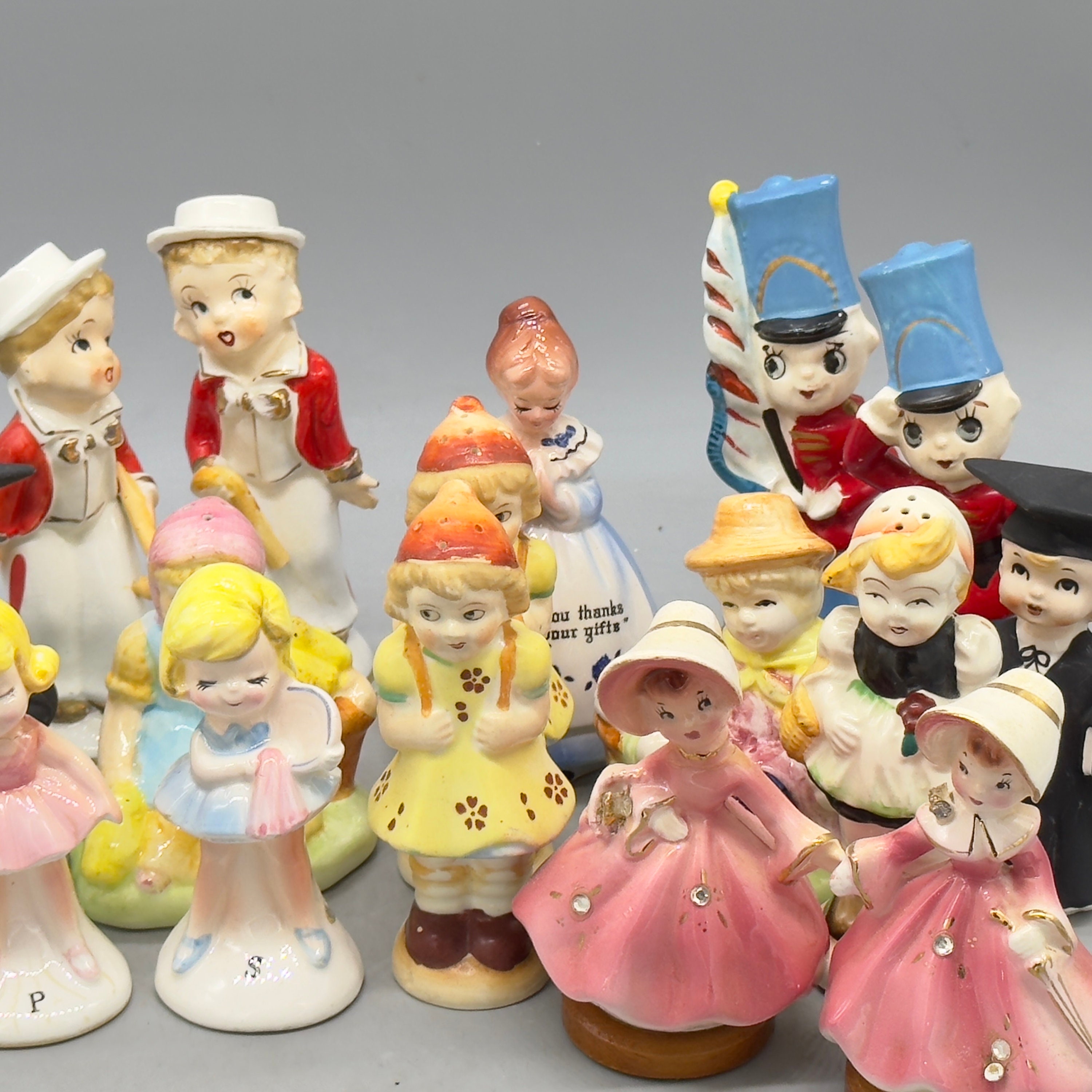 Vintage Child Figurine Salt and Pepper Shakers Sold in Sets ...