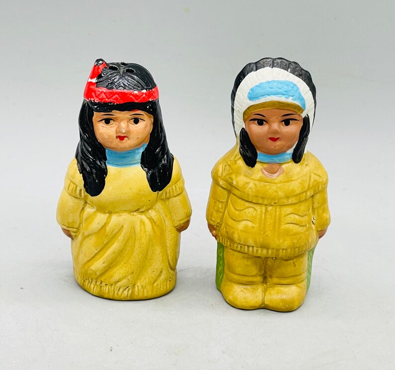 Native American Vintage S&P Shakers Sold in Sets - Etsy