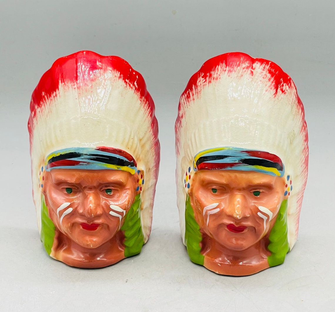 Native American Vintage S&P Shakers Sold in Sets - Etsy