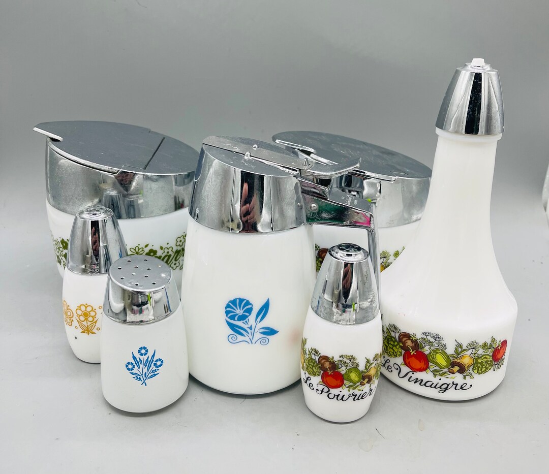 Vintage Milkglass or Gemco Glass or Corning Pyrex Complimentary Pieces ...
