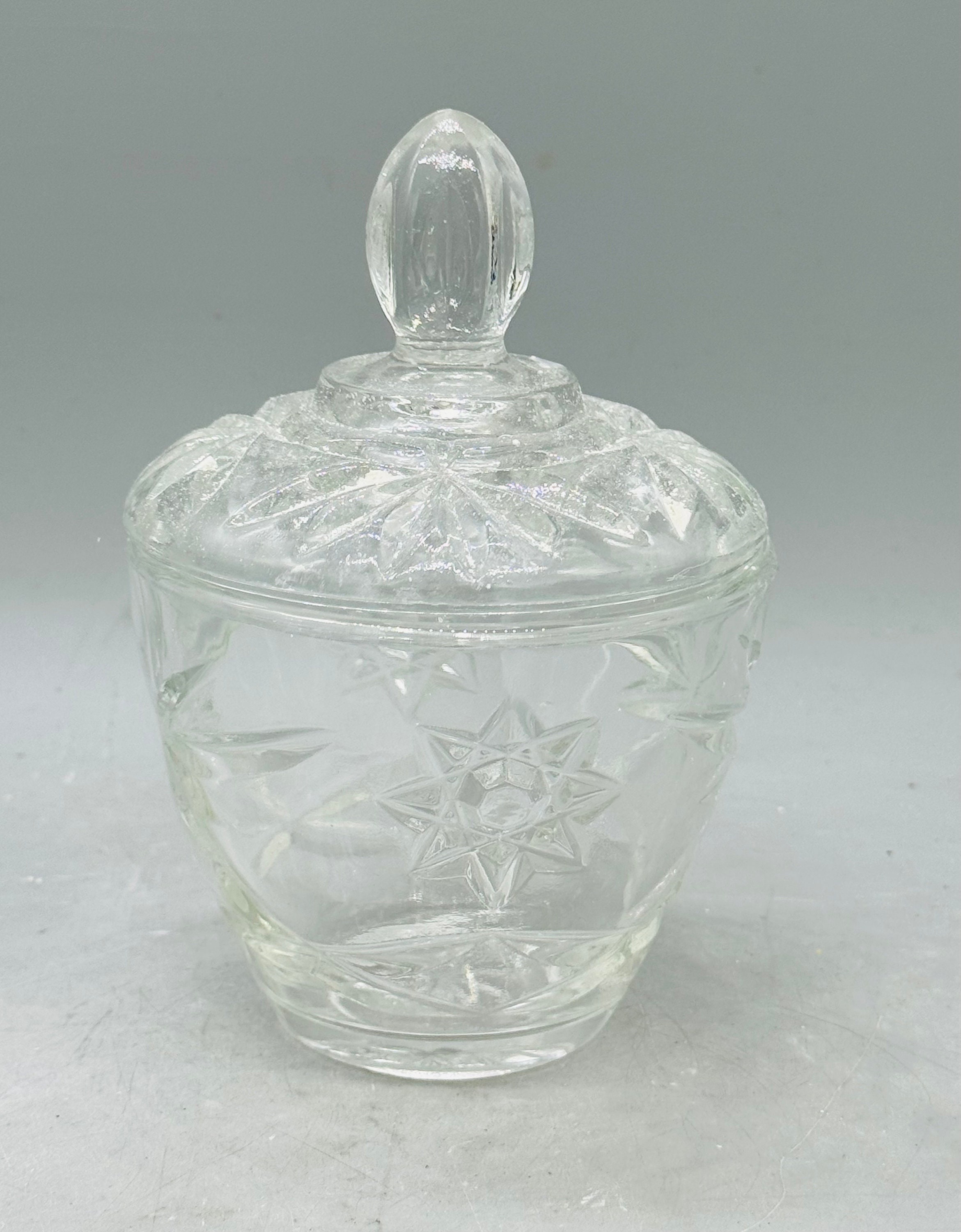 Vintage Clear Glass Sugar Bowls Sold Individually - Etsy