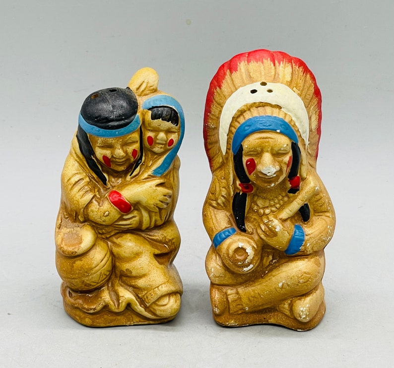 Native American Vintage S&P Shakers Sold in Sets - Etsy