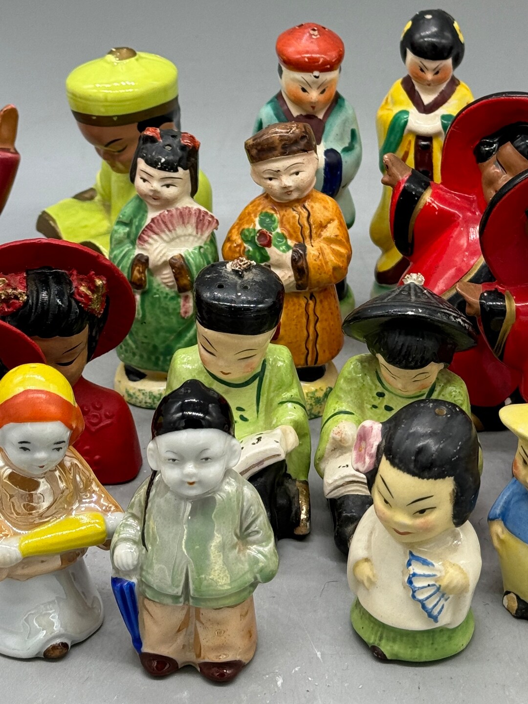 Vintage Asian Inspired Figural Salt and Pepper Shakers Sold in Sets - Etsy