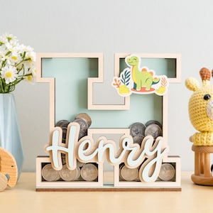 Baby Letter Bank, Personalized Name, Kids' Money Banks, Baby Gifts ...