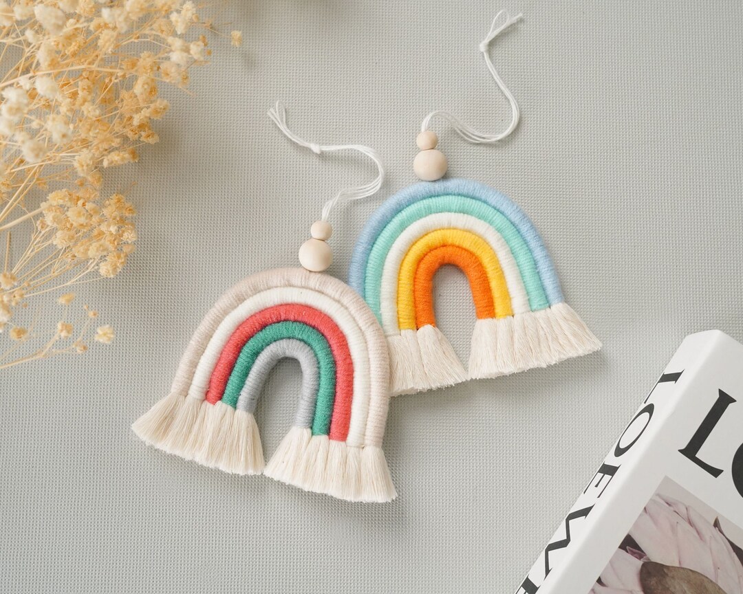 Rainbow Car Charm, Rainbow Decoration, Rainbow Decor, Cute Car ...