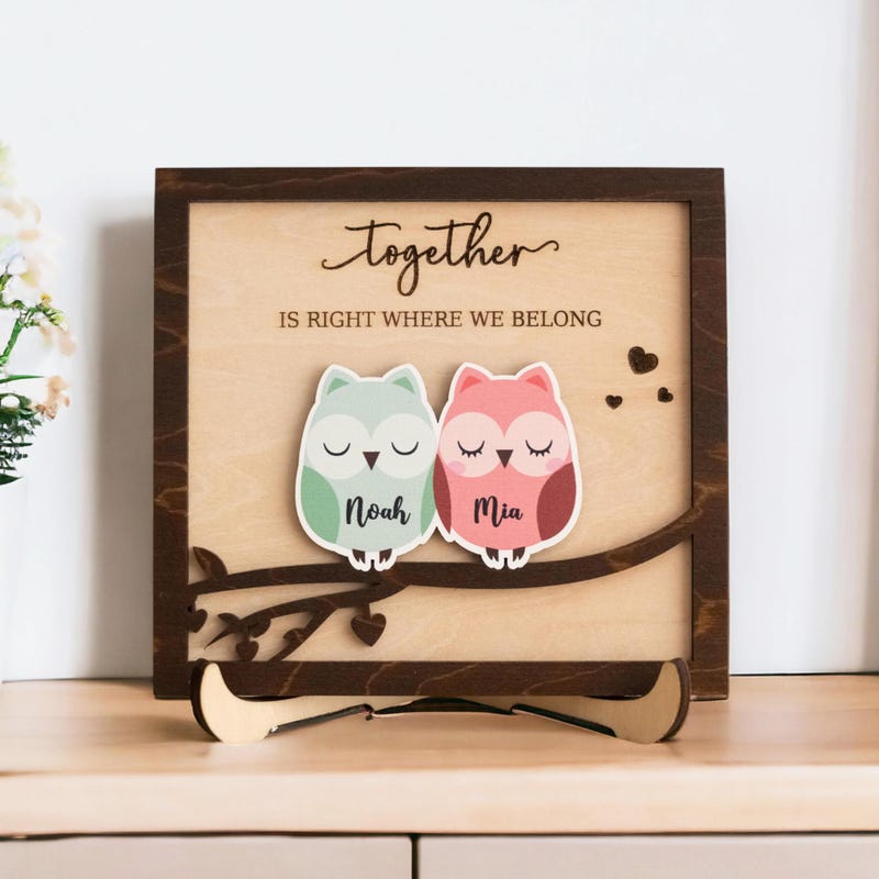 Kissing Owls - Etsy