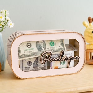 Wooden Piggy Banks, Baby Gifts, Kids Bank, 4 Year Old Boy Gift, Piggy ...