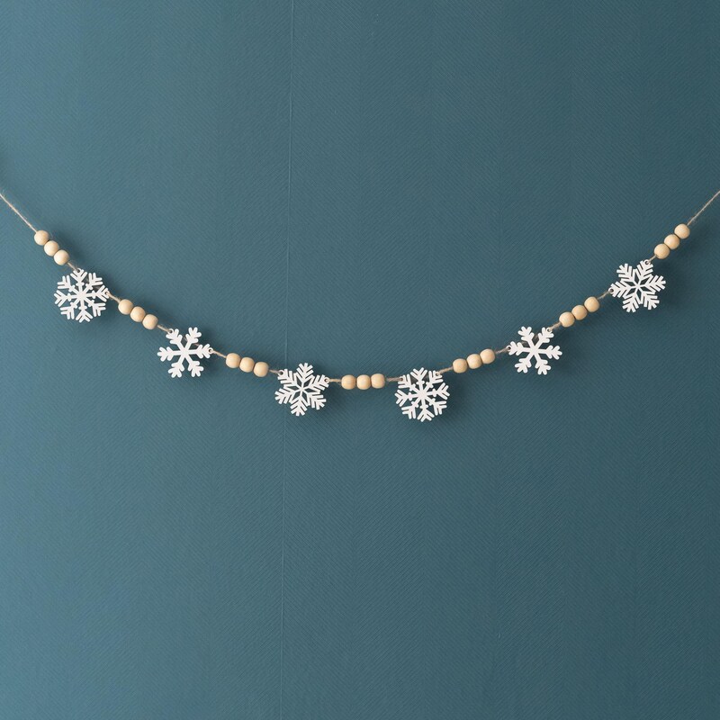 Snowflake Garland - Etsy