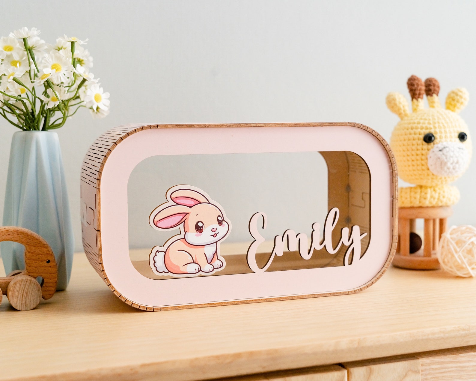 Piggy Bank With Name, Kids Bank, Baby Keepsake Box, Baby Coin Bank ...