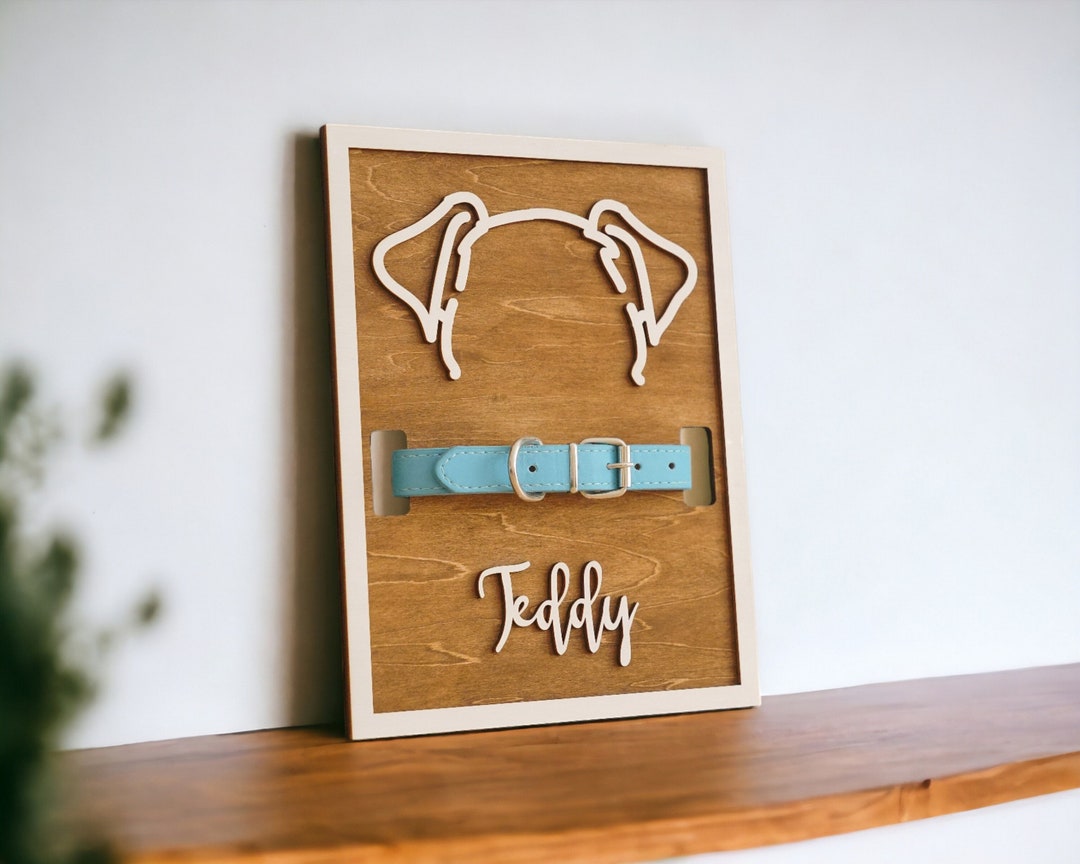 Custom Dog Ear Sign, Memorial Keepsake, Unique Dog Gift, Custom Dog Ear ...