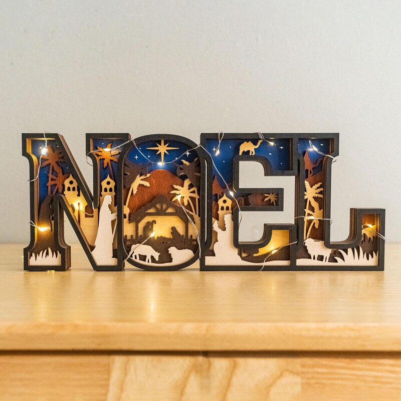 Noel Sign - Etsy