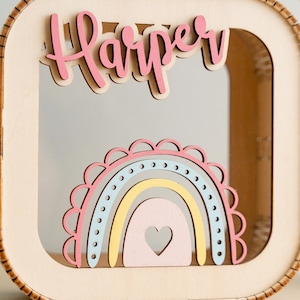 Baby Letter Money Box, Coin Bank, 1 Year Old Gift, Money Banks, Wooden ...