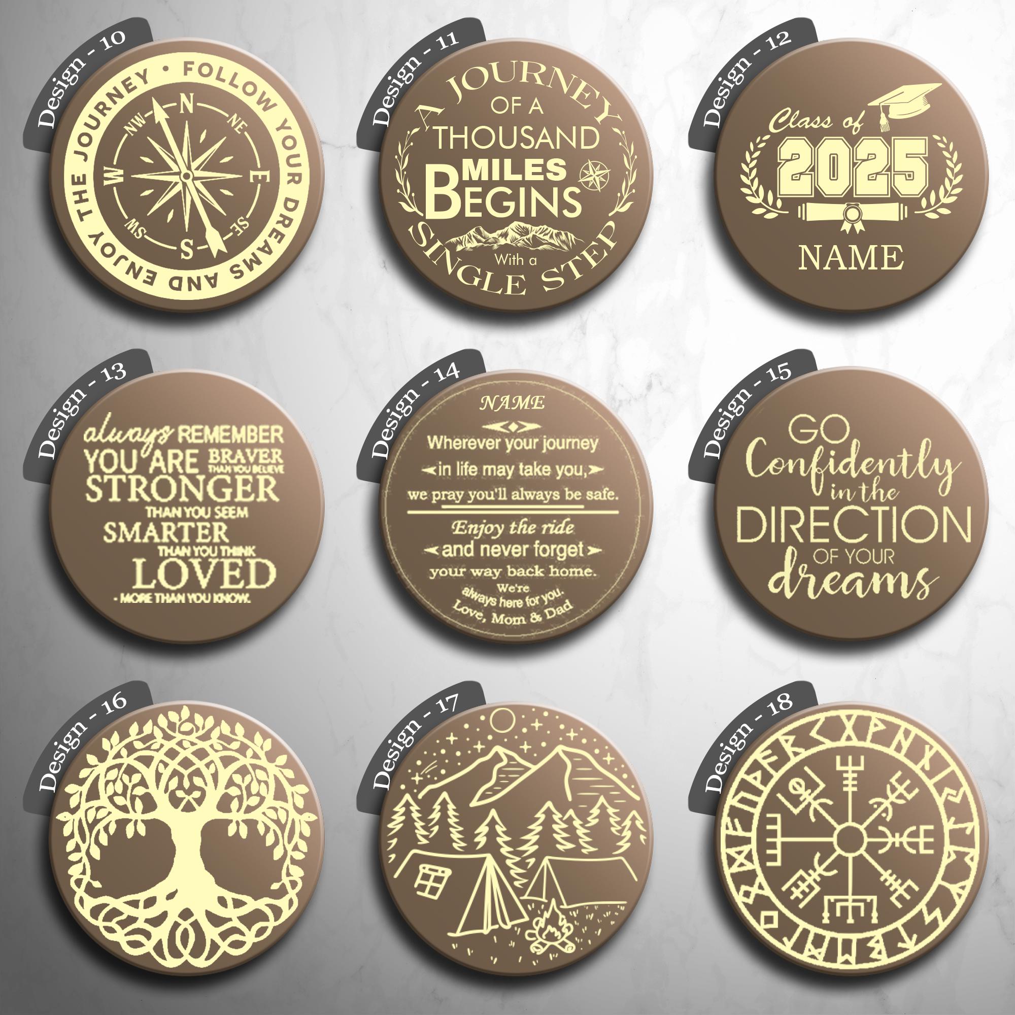 Graduation Gift Compass, Personalized Graduation Keepsake ...