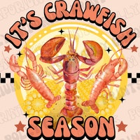 Crawfish Png, Louisiana Png, It's Crawfish Season Png, Crawfish ...