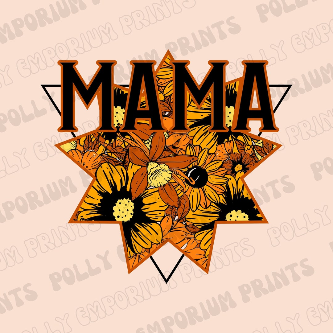 Rocker Mama Png, Rocker Sublimation Design, Floral Mother's Day Png ...
