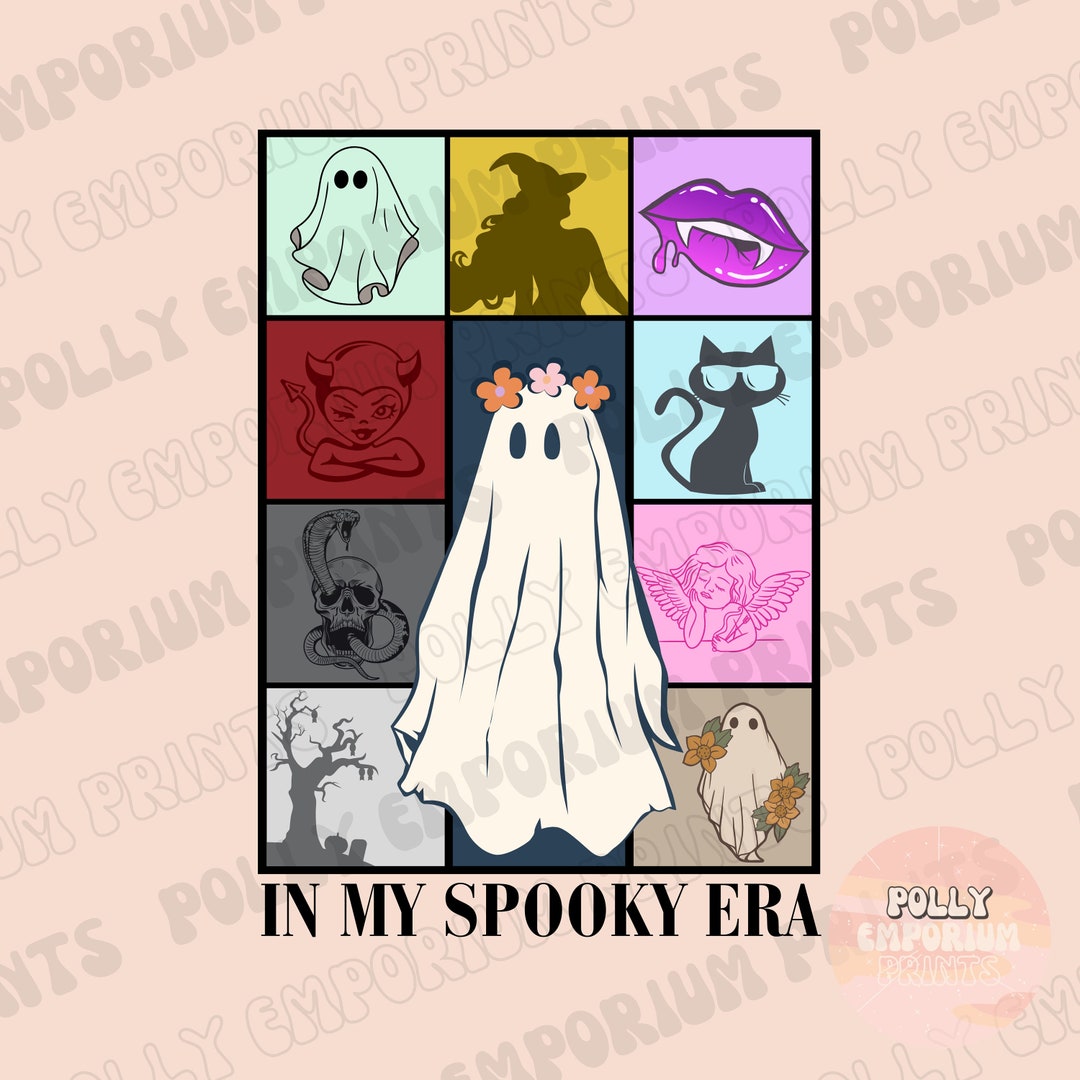 In My Spooky Era Png, Halloween Png, Spooky Season Sublimation Design ...