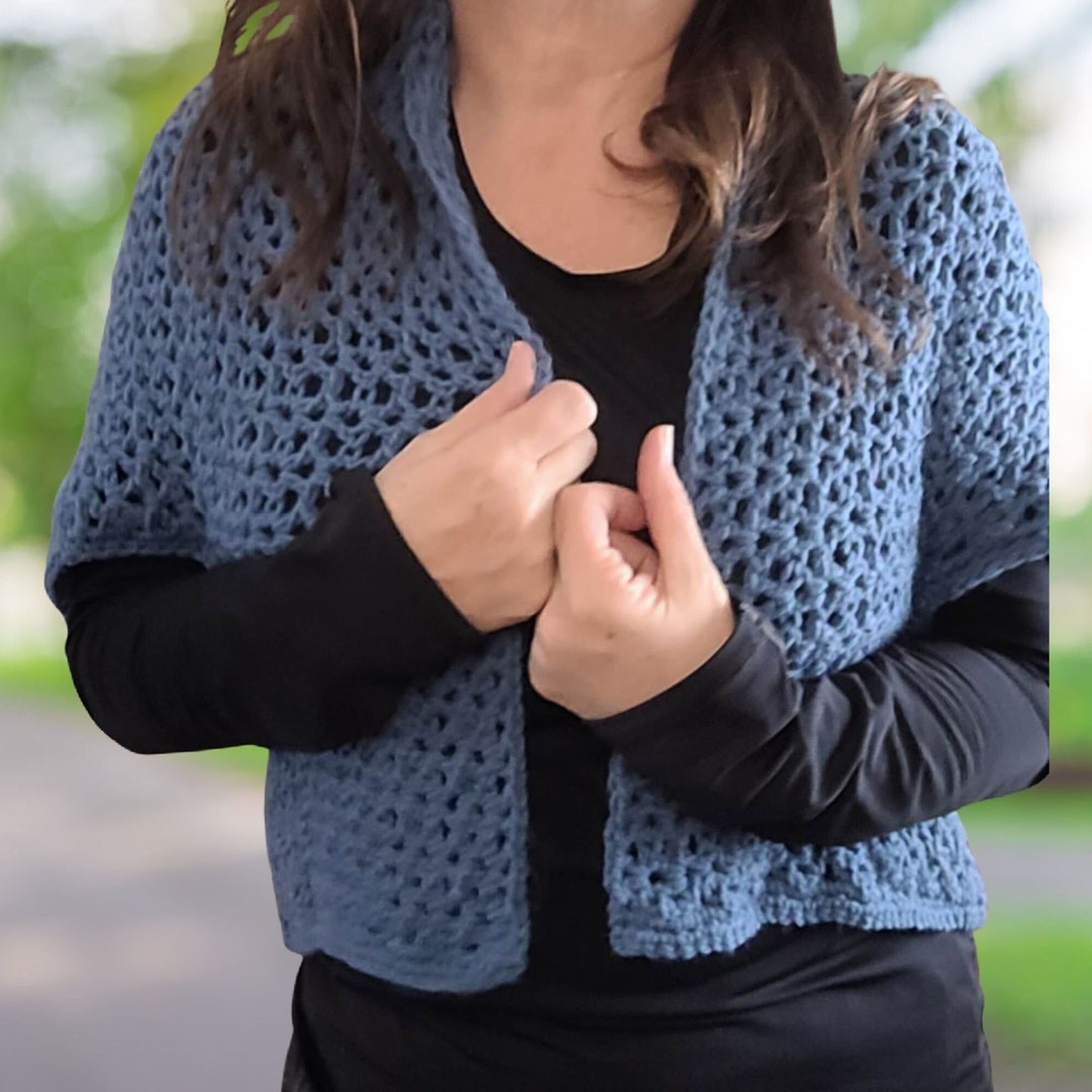 Simple Crochet Pattern, Cardigan - Easy Quick Gift Crochet - Beginner ...